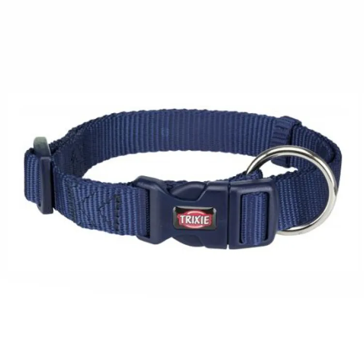 Ogrlica premium 35 55/20mm indigo plava