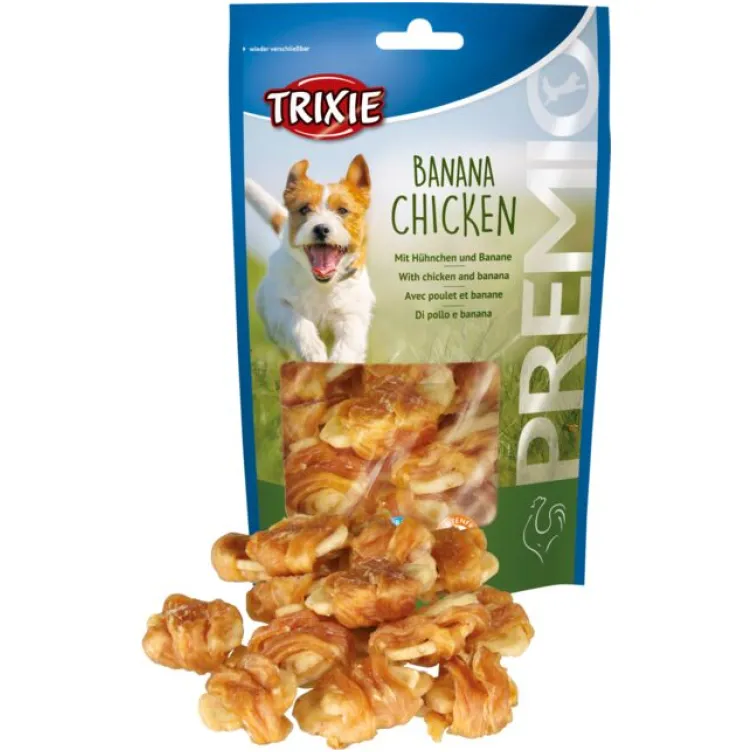 Premio pileći komadi sa bananom 100