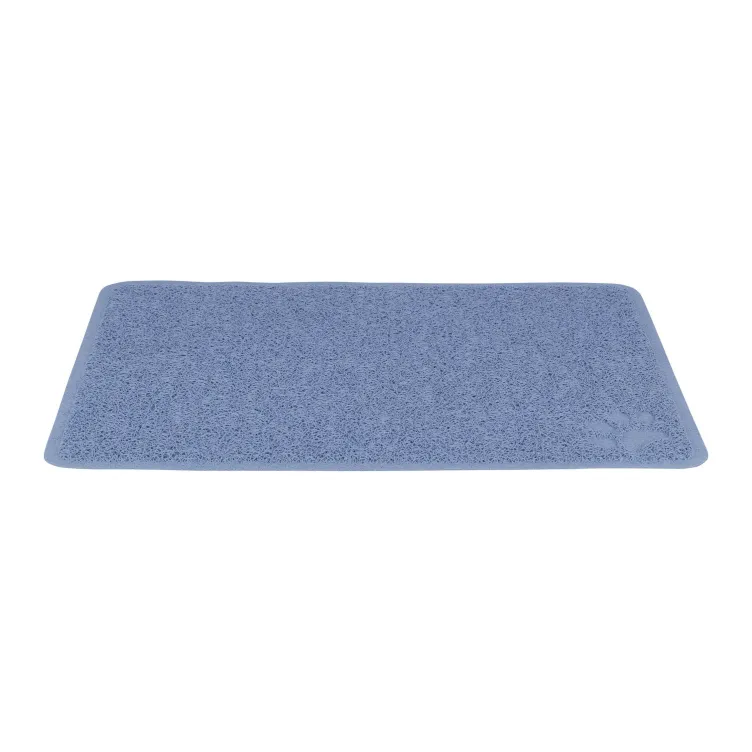 Podloga za toalet PVC 40 × 60 cm svetlo plava limited