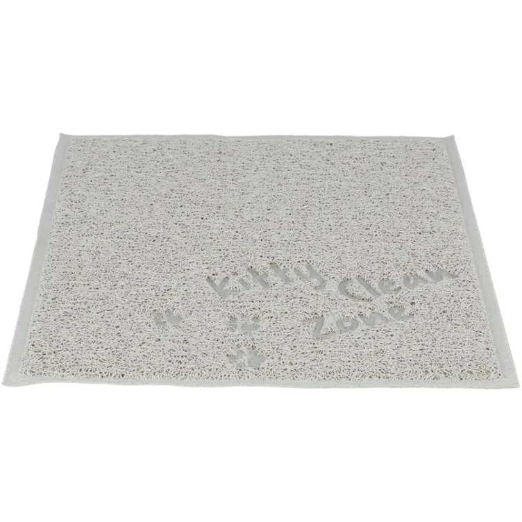 Podloga pvc za toalet 37x45 svetlo siva