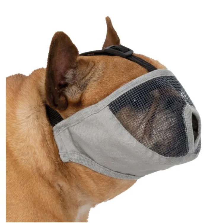 Korpa za buldoge XS S siva