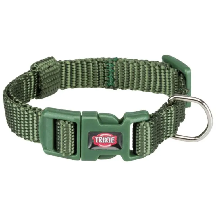Ogrlica premium 40 65/25mm tamno zelena