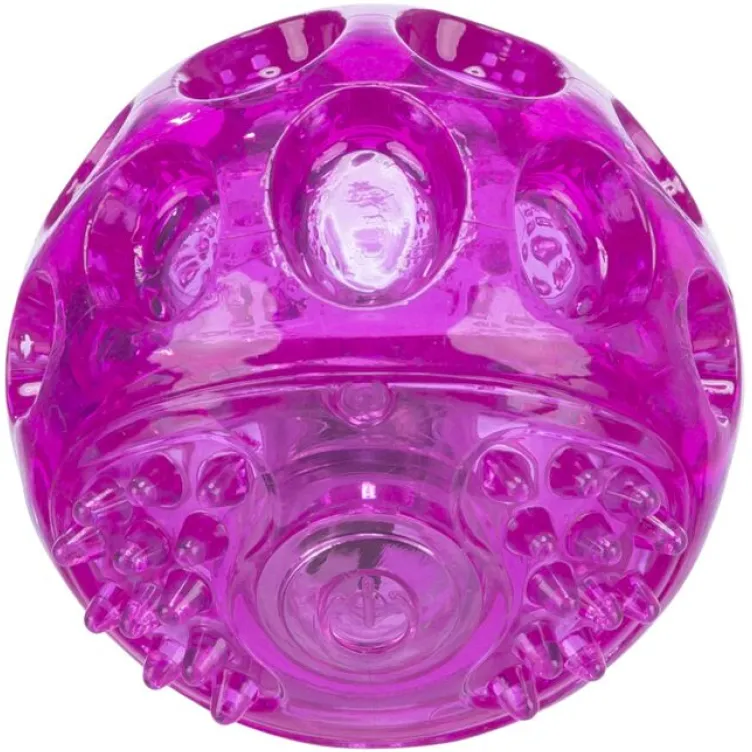 Lopta svetleća plutajuća prečnik 6cm pink