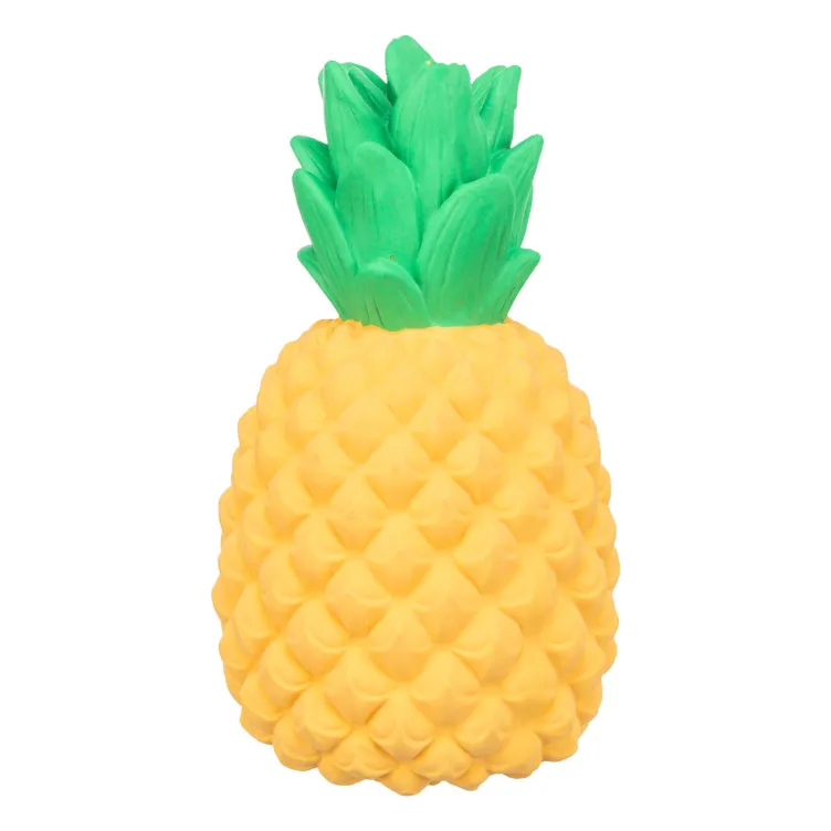Ananas latex. 14cm žuti