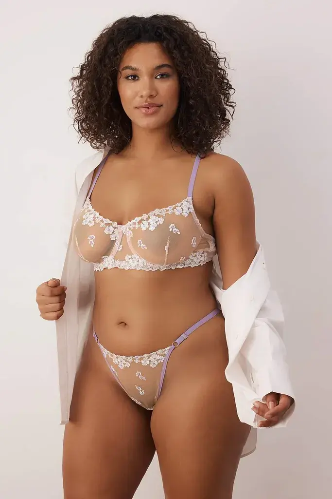 Trendyol Curve Ženski set donjeg veša Tbbaw26Dg00008, Šareni