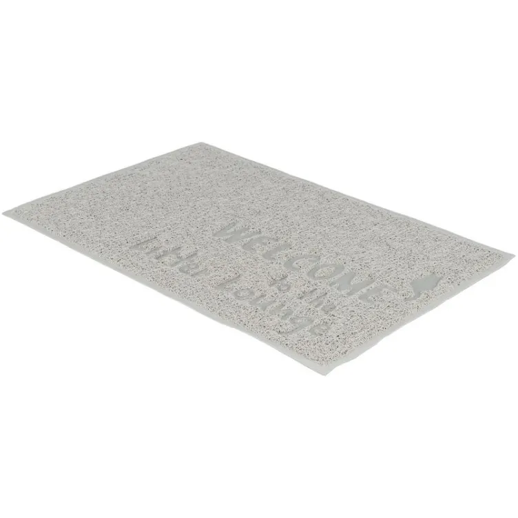 Podloga pvc za toalet 40x60 svetlo siva