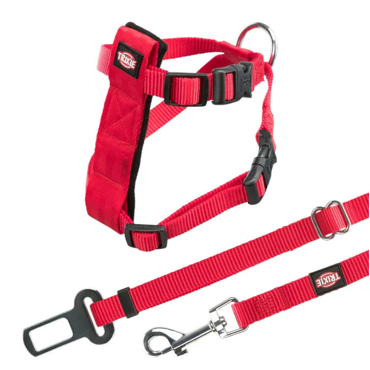 Granitura za auto za mace 20-50cm 15mm crvena
