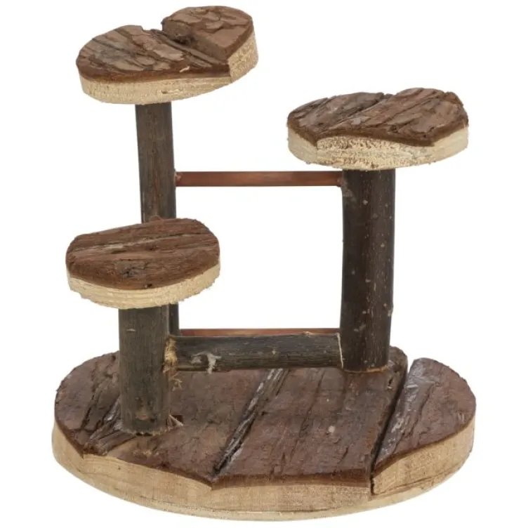 Igraonica za hrčke od drveta 14x14cm