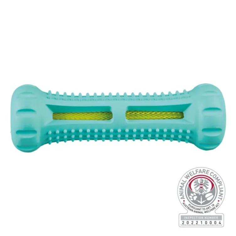 Kost denta fun mint 14 cm prirodna guma