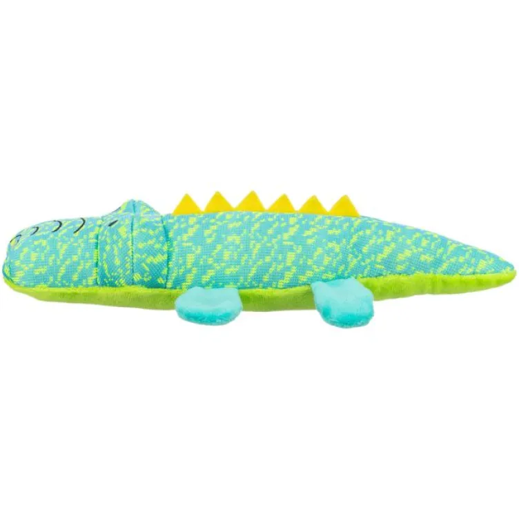 Krokodil pliš 33cm plavi