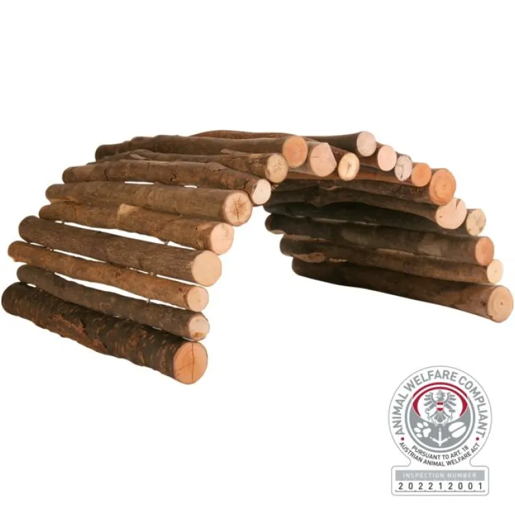 Most za glodare morsko prase od drveta 51x30cm