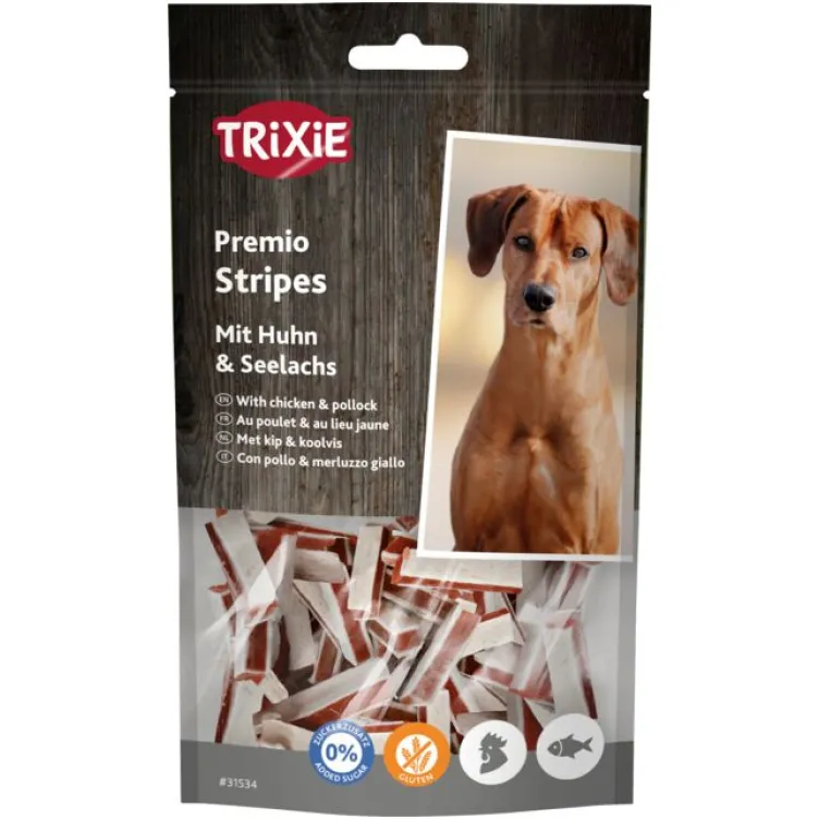 Premio trake piletina/riba 300g