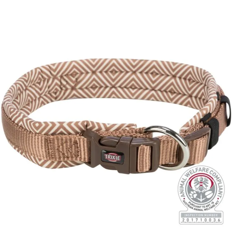 Ogrlica Premium L XL 56 62cm 25 mm boho krem boja