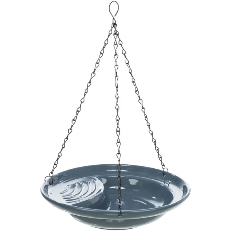 Kupatilo za ptice od keramike 530ml/26cm plava