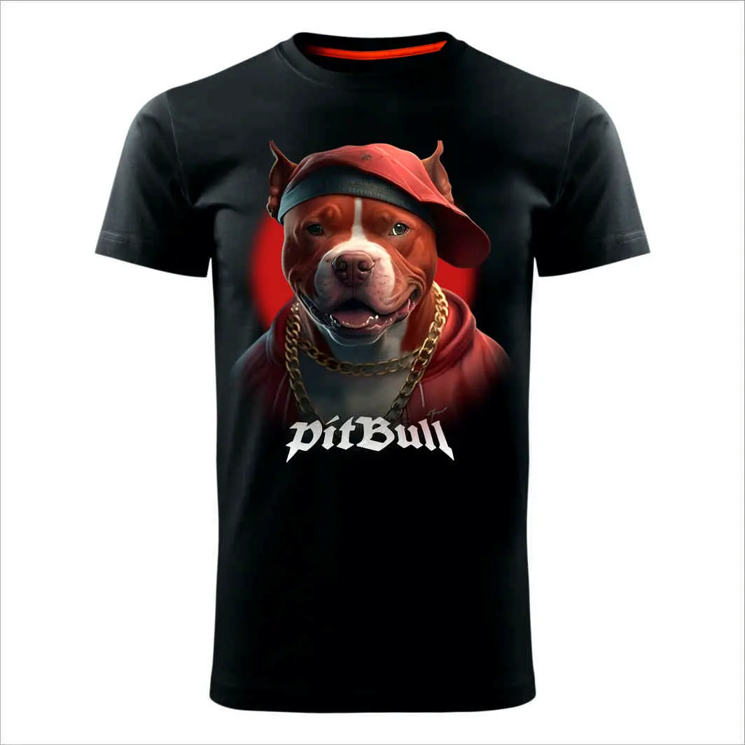 MAJICE BRE Muška majica PITBULL 06 crna