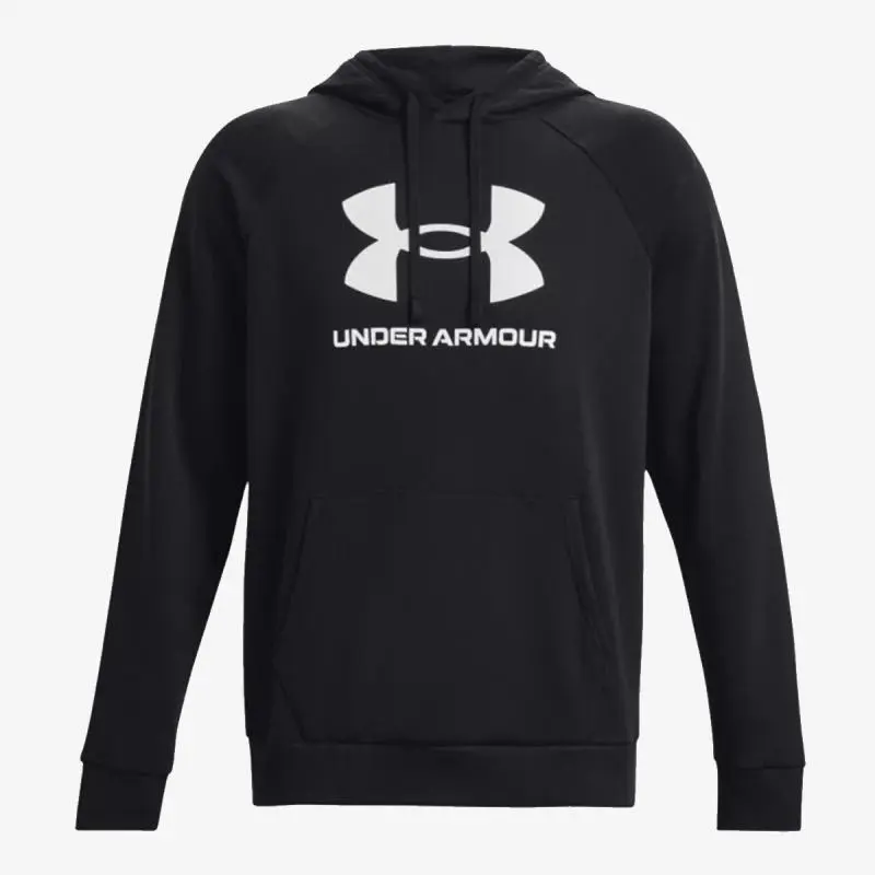 Under Armour Muški duks Rival Fleece Logo HD 1379758-001, Crni