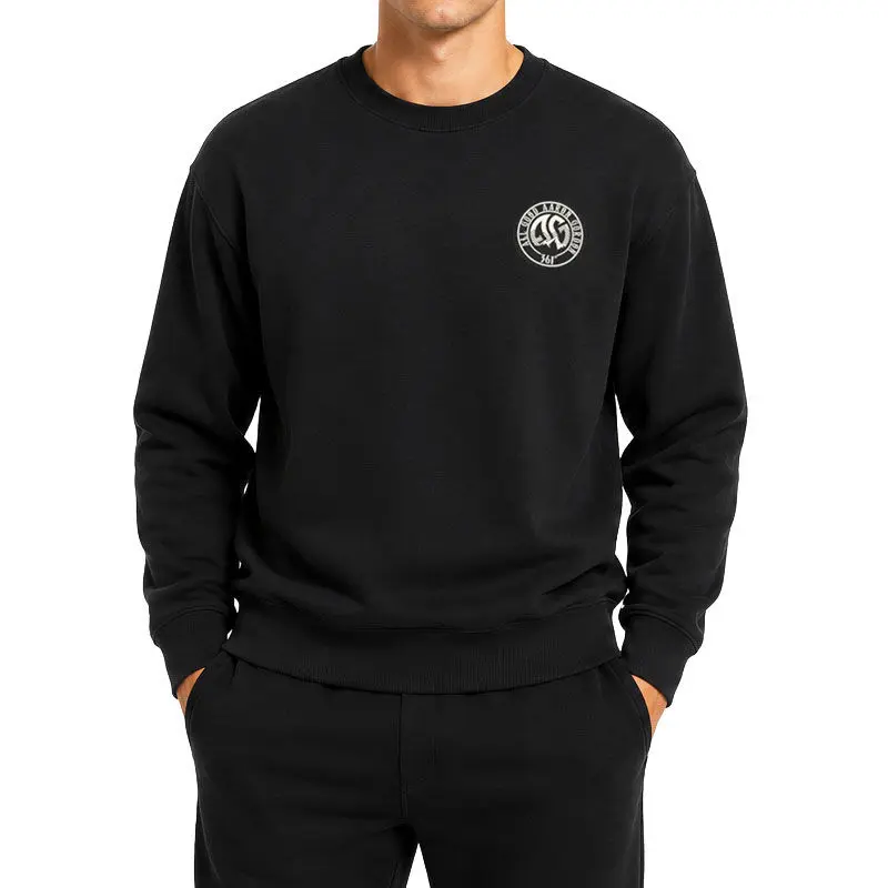 361 Degrees Muški duks Turtleneck Sweater Gordon, Crni