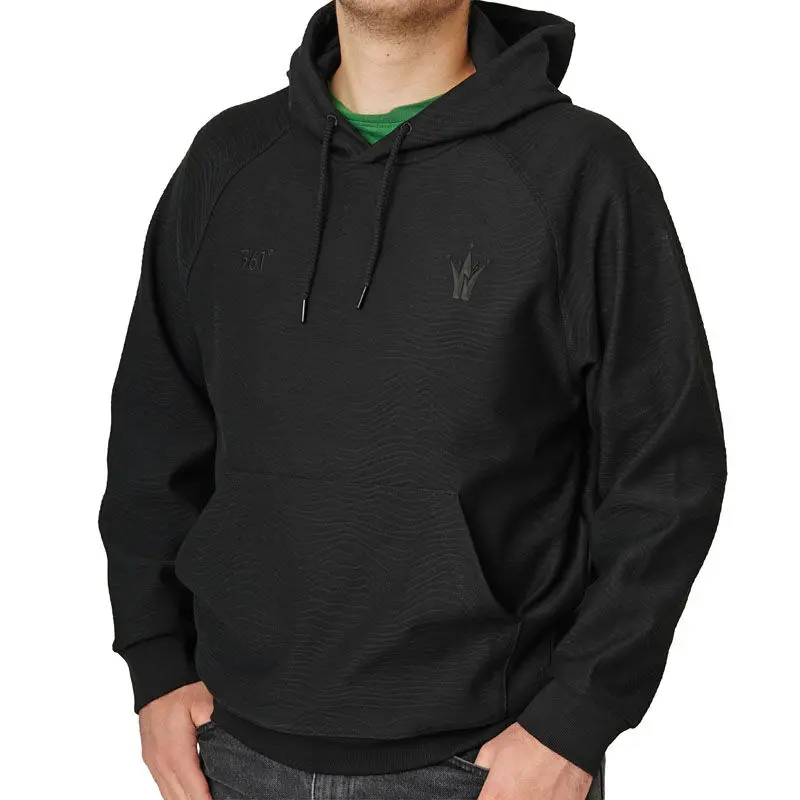 361 Degrees Muški duks Hoody Jokić, Crni