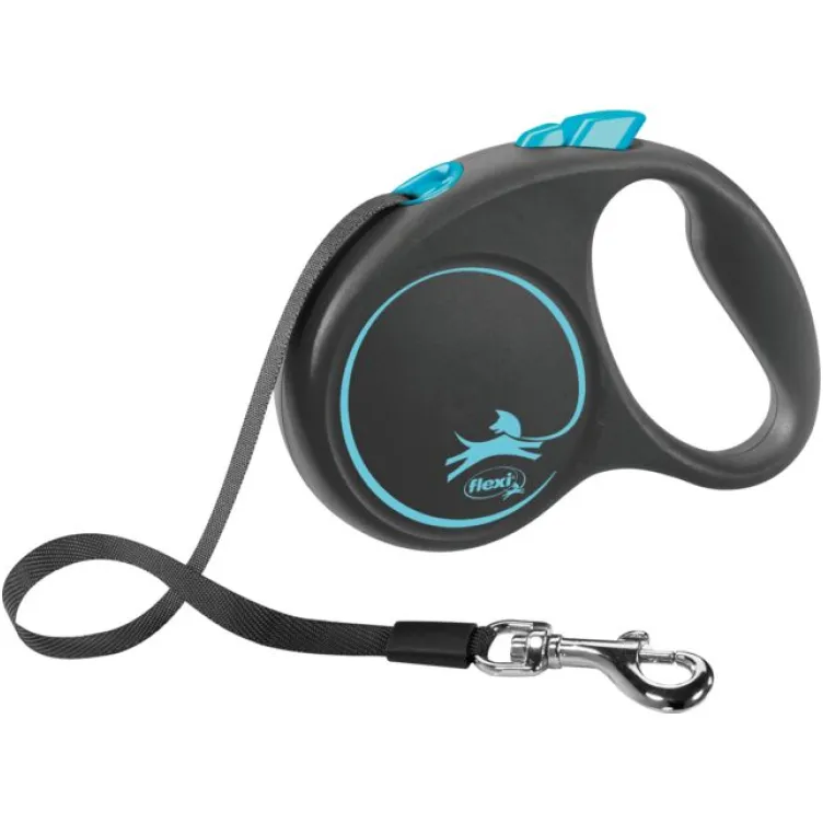 Flexi black dizajn M 5m plavi