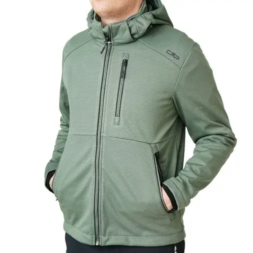 CMP Muška jakna Zip Hood, Zelena