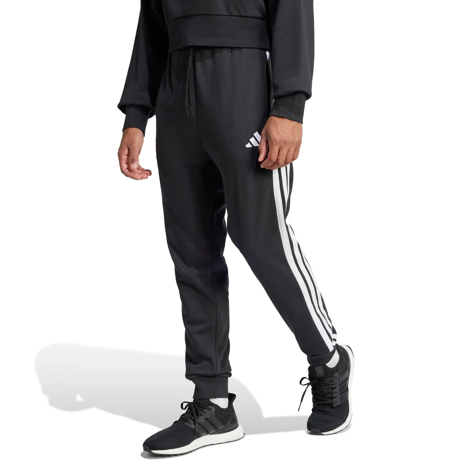 Adidas Muški donji deo trenerke M 3S Ft Tc Pt, JD1881, Crni