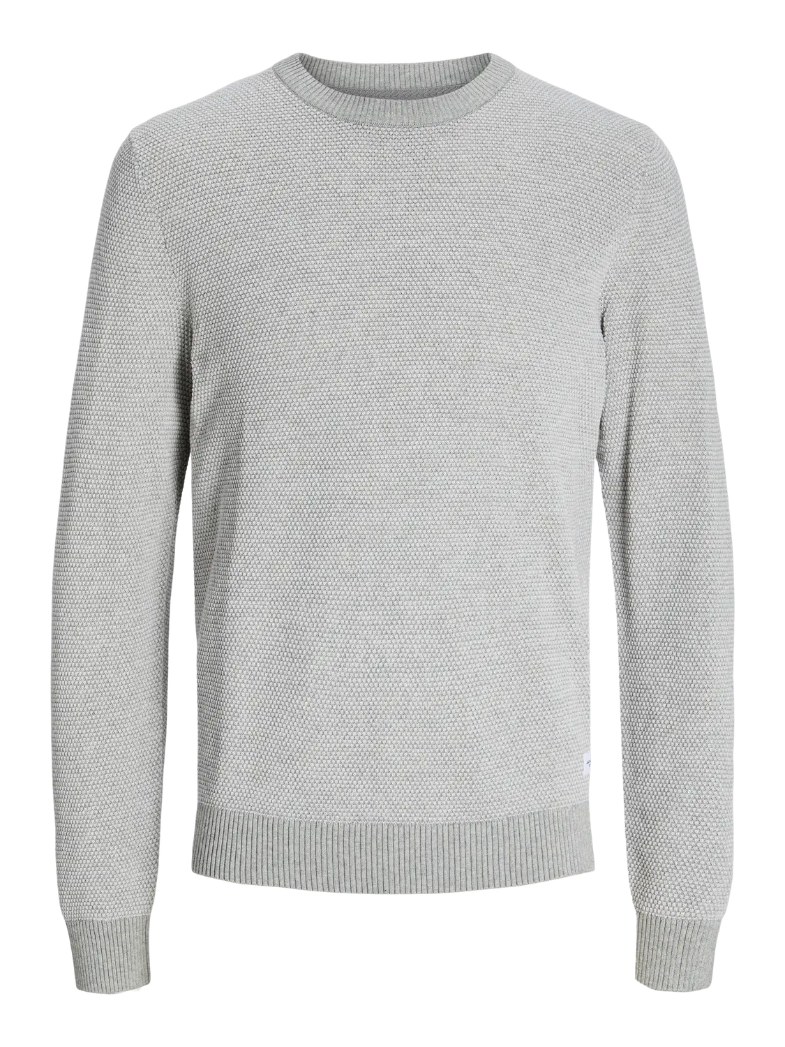 JACK & JONES Muški džemper 12258139, Sivi
