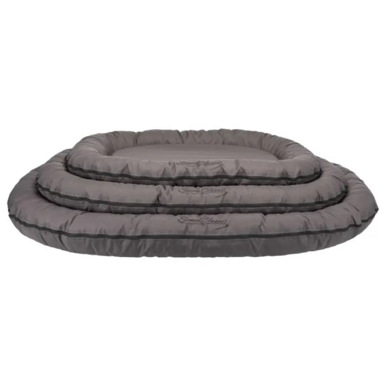 Ležaljka samoa classic oval 120x95cm siva
