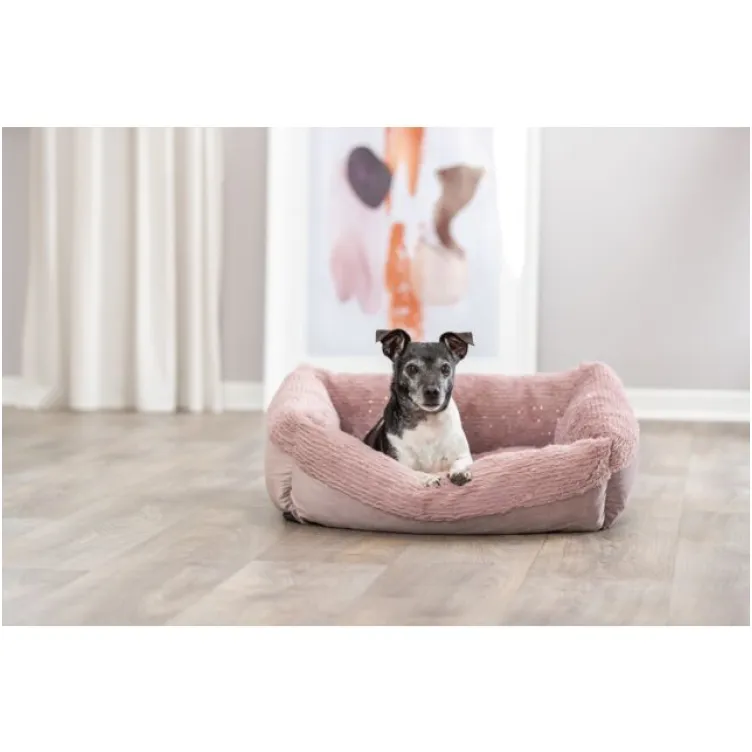 Xmas livia krevet kockasti 100x70 roze