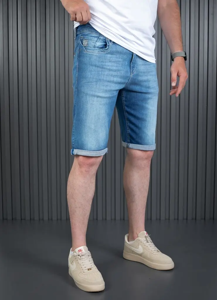 Denistar Muški šorts 100-2837, Regular, Plavi