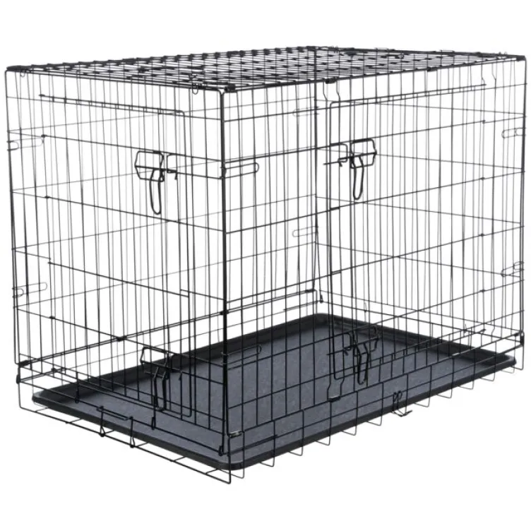 Žičani kavez XL 116x86x77cm crni