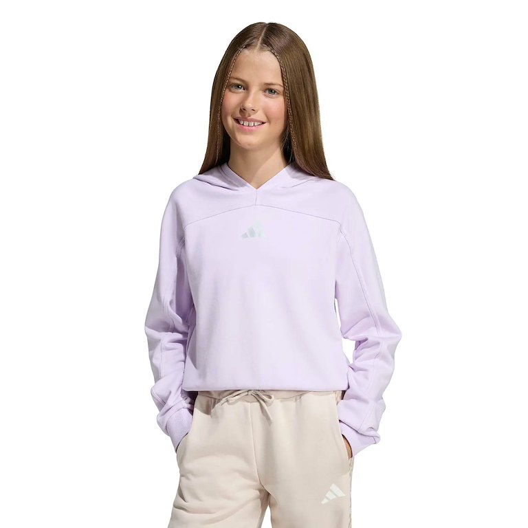 Adidas Duks za devojčice Jg Glam Swt KB9554, Lavanda