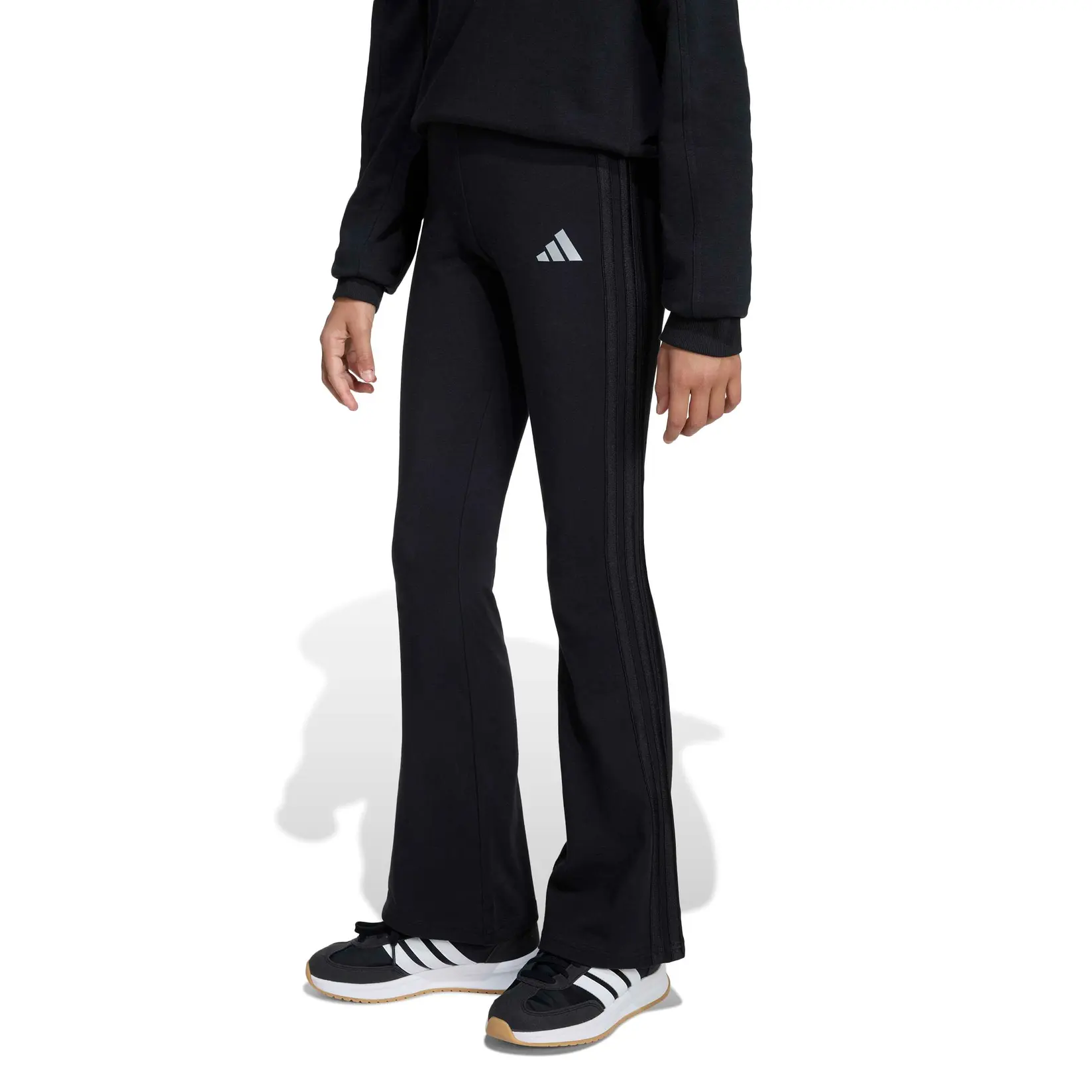 Adidas Helanke za devojčice Jg Glam Fl Leg KB7043, Crne