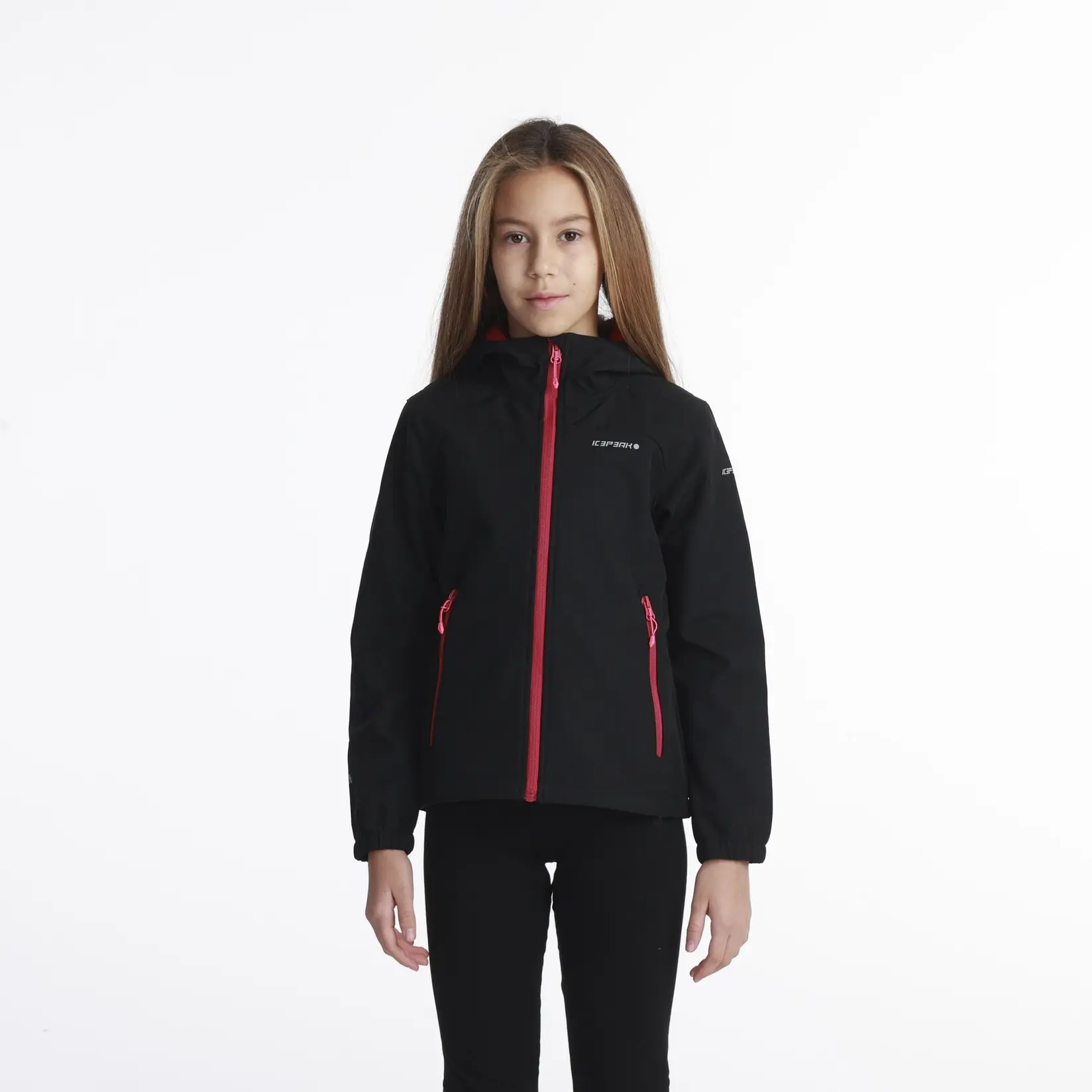 Icepeak Jakna za devojčice Kobryn Jr Gg, Crna