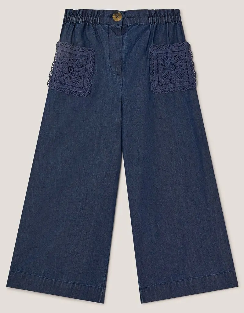 Monsoon Pantalone za devojčice, Tamnoplave