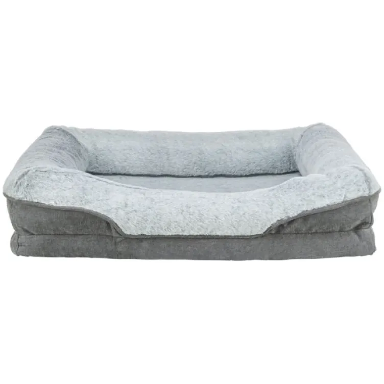 Krevet lino vital kockasti 110x75cm sivi