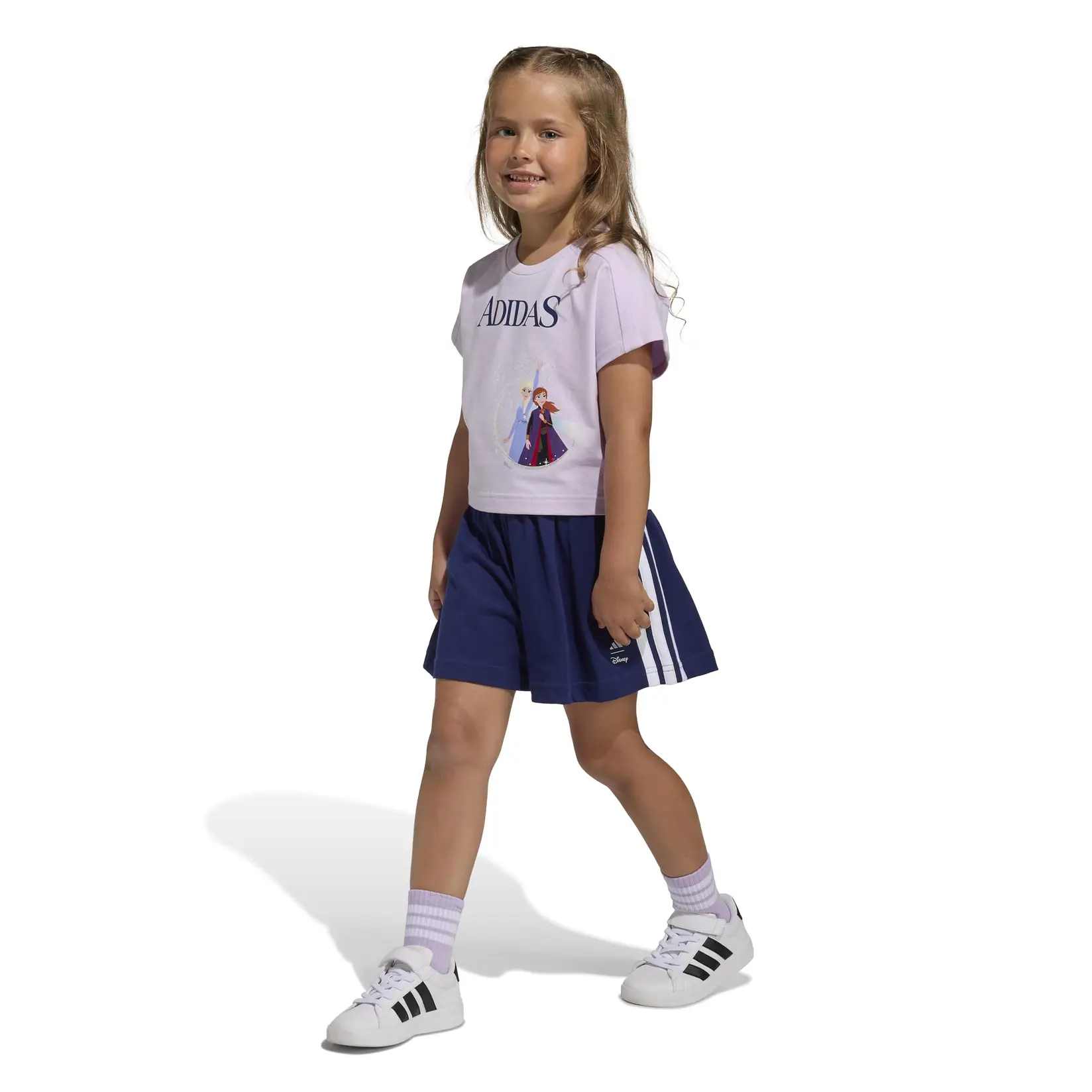 Adidas Komplet za devojčice Lg Dy Fro T Set JZ3578, Lavanda