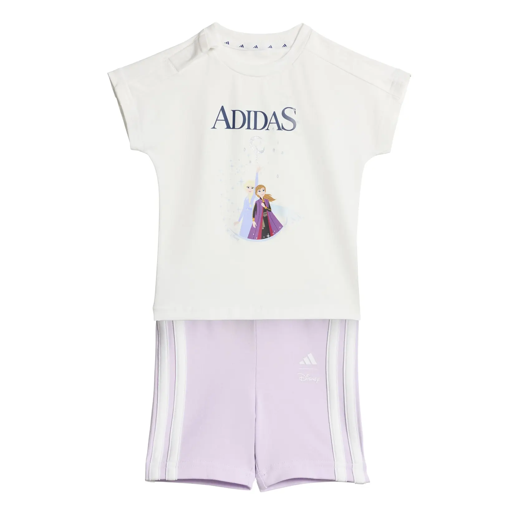 Adidas Komplet za devojčice I Dy Fro T Set JZ3553, Belo-roze