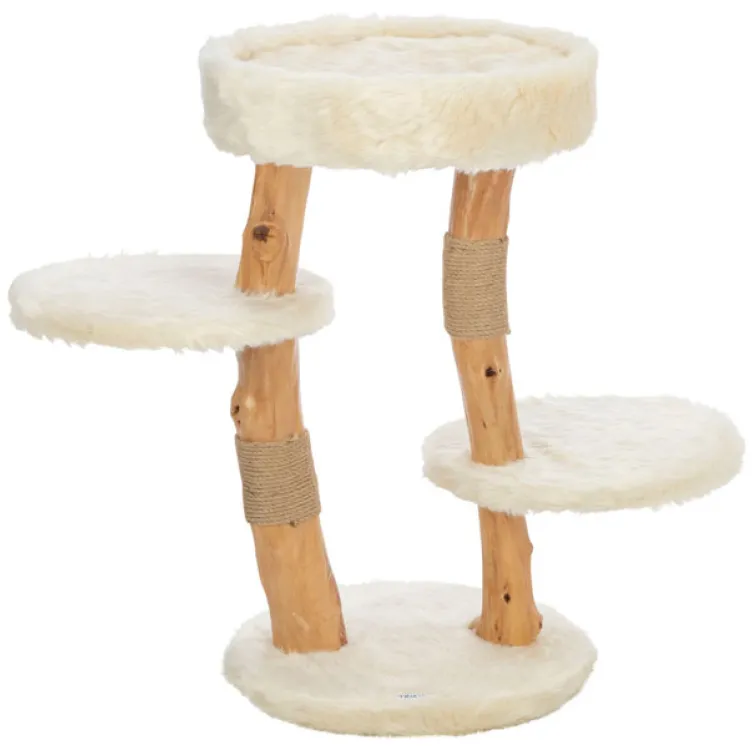 Grebalica santo od drveta 73cm bež