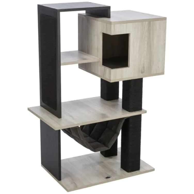 Grebalica drvo city style 98cm sivo/crna
