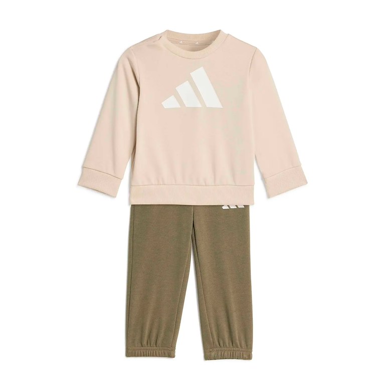 Adidas Komplet trenerka za dečake I Bl Ft Jog 240 KB9654, Maslinasto-bež