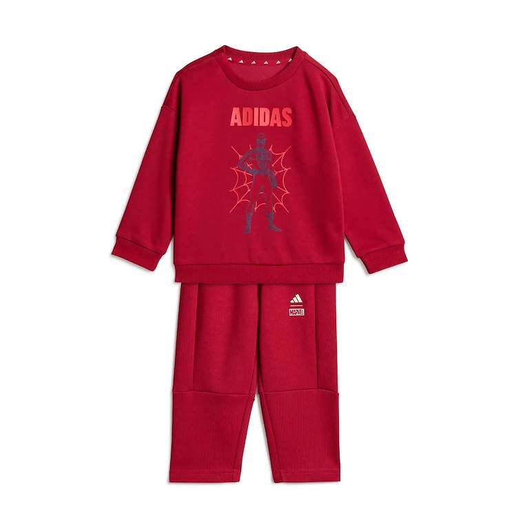Adidas Komplet trenerka za dečake I Mrvl Sm Jog KF0151, Crvena