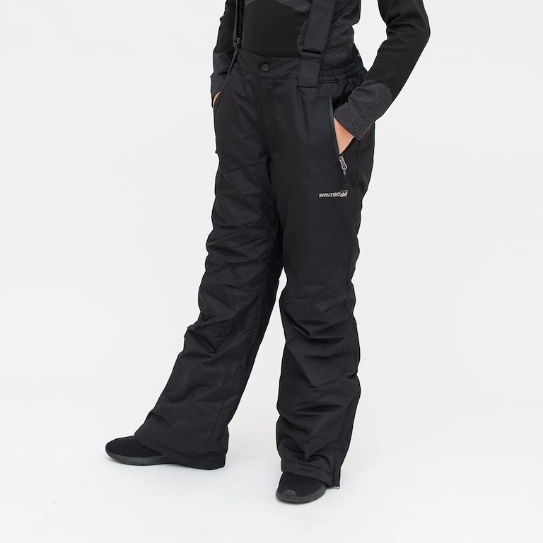WINTRO Ski pantalone za dečake Jumper Ski Pant Ug Gu, Crne