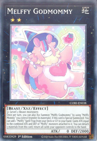 Melffy Godmommy - CORI-EN038 - Common 1st Edition