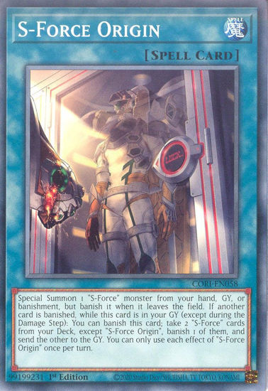 S-Force Origin - CORI-EN058 - Common 1st Edition