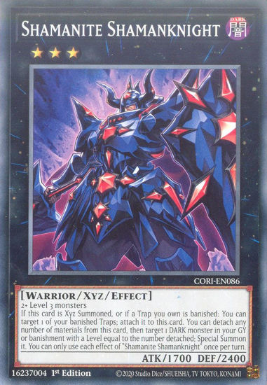 Shamanite Shamanknight - CORI-EN086 - Common 1st Edition