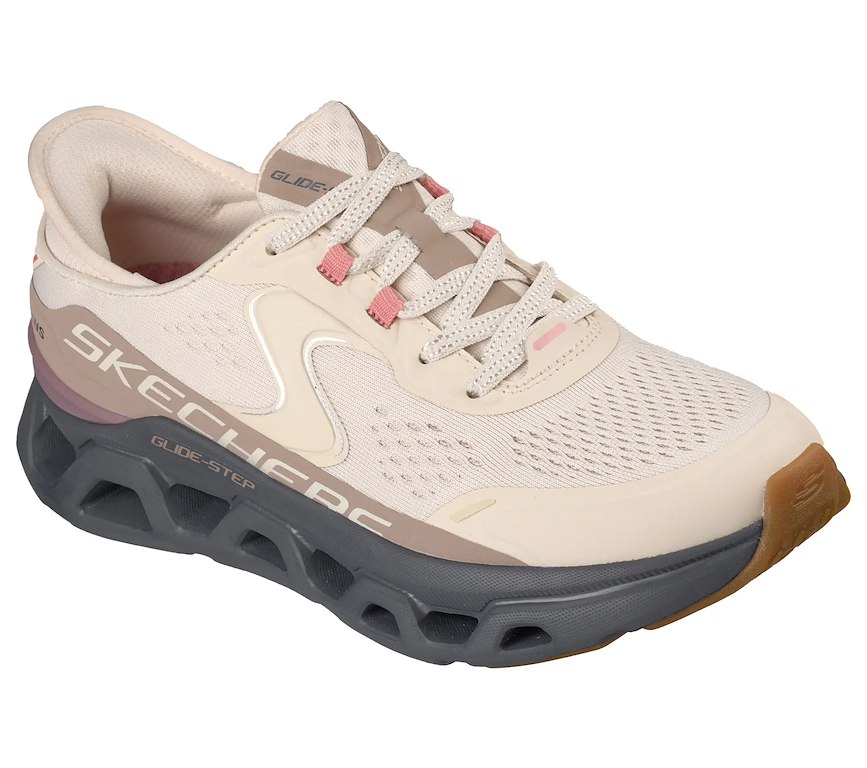 Skechers Ženske patike Glide-Step Atlus, 150510-NTGY, Bež