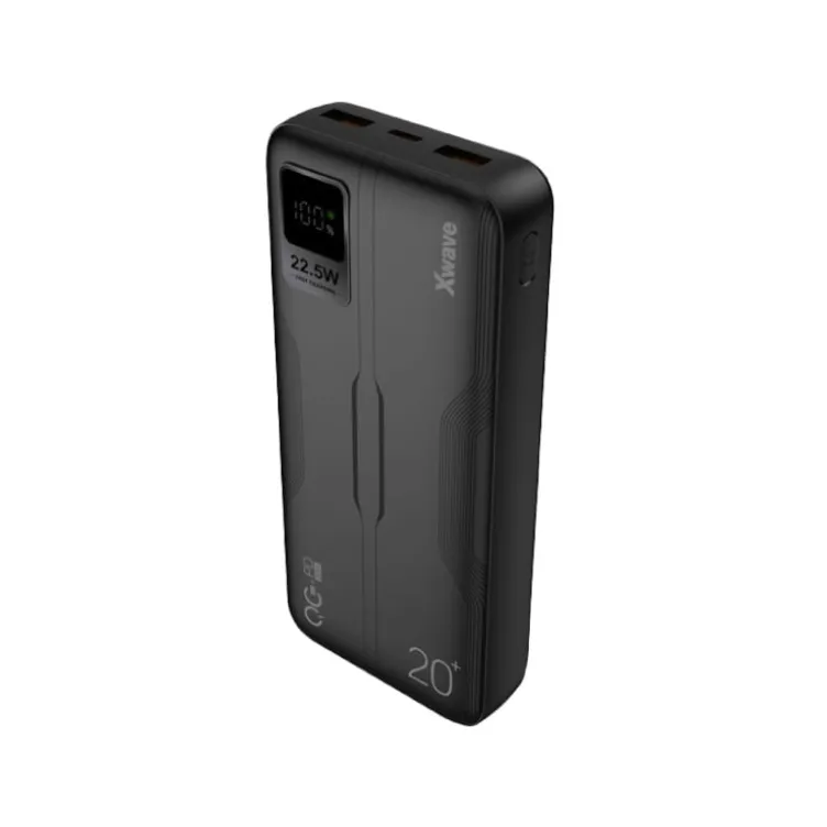 Xwave Power bank eksterna baterija 20000mAh/PD20W+QC3.0 22.5W/3A/2 xUSB/Type-C