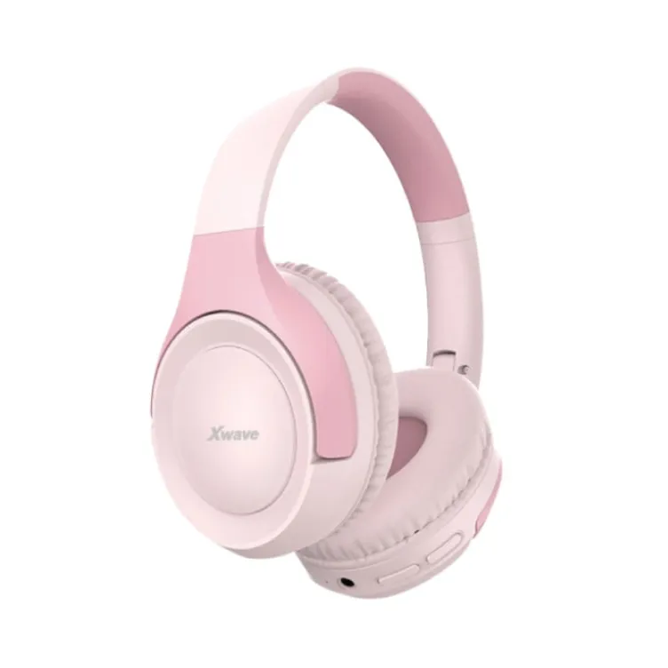 Stereo Bluetooth slušalice sa mikrofonom MX100 roze