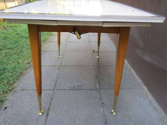 Radni sto Kurbeltisch Mid Century