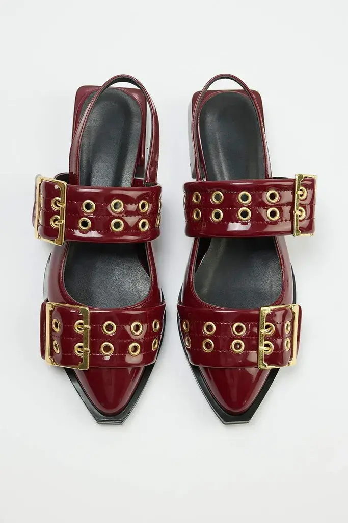 Trendyol Shoes Ženske baletanke Takss26Be00009, Crvene